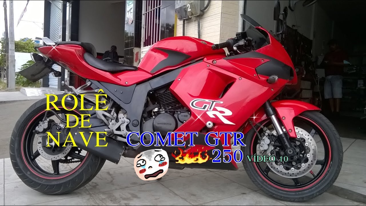 ROLÊ DE NAVE ( KASINSKI COMET GTR 250R ) - YouTube