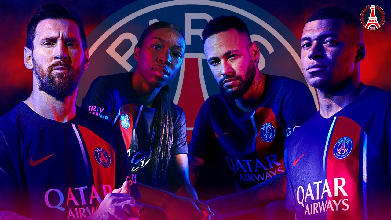 PSG's New Home-Kit for the 2023/24 Season 🔴🔵 - YouTube