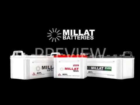 Millat Batteries - YouTube