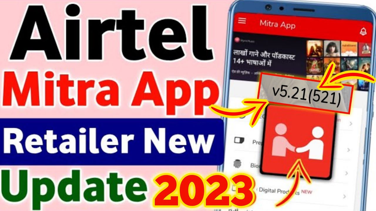 Airtel Mitra App New Update Today 28 May 2023 Mitra App V5.21 [521 ...