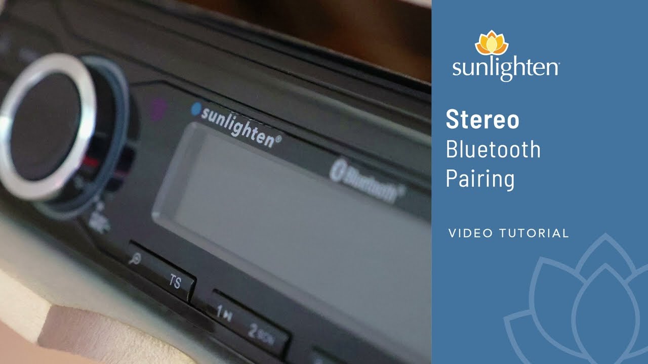 How to Pair Your Device to the Sauna Stereo - YouTube