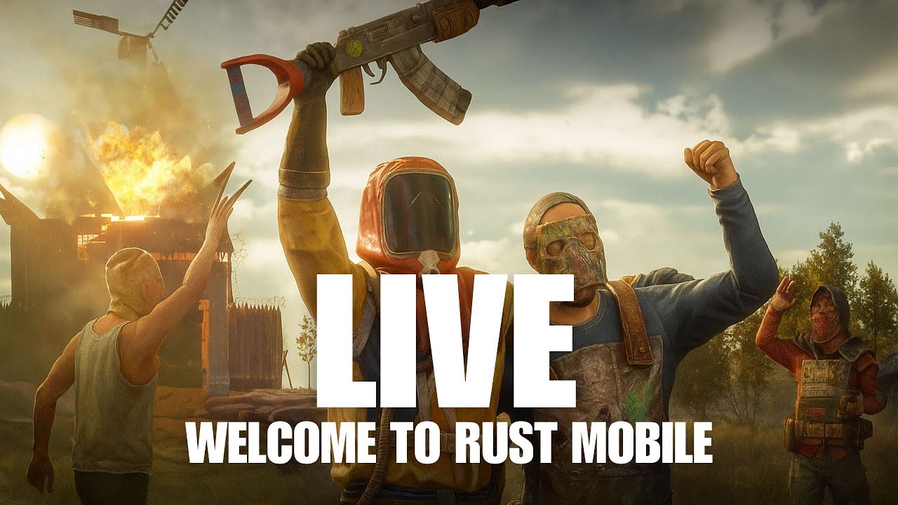 Welcome To Rust Mobile - Day4 Chinese Beta Test - Rust Mobile - YouTube