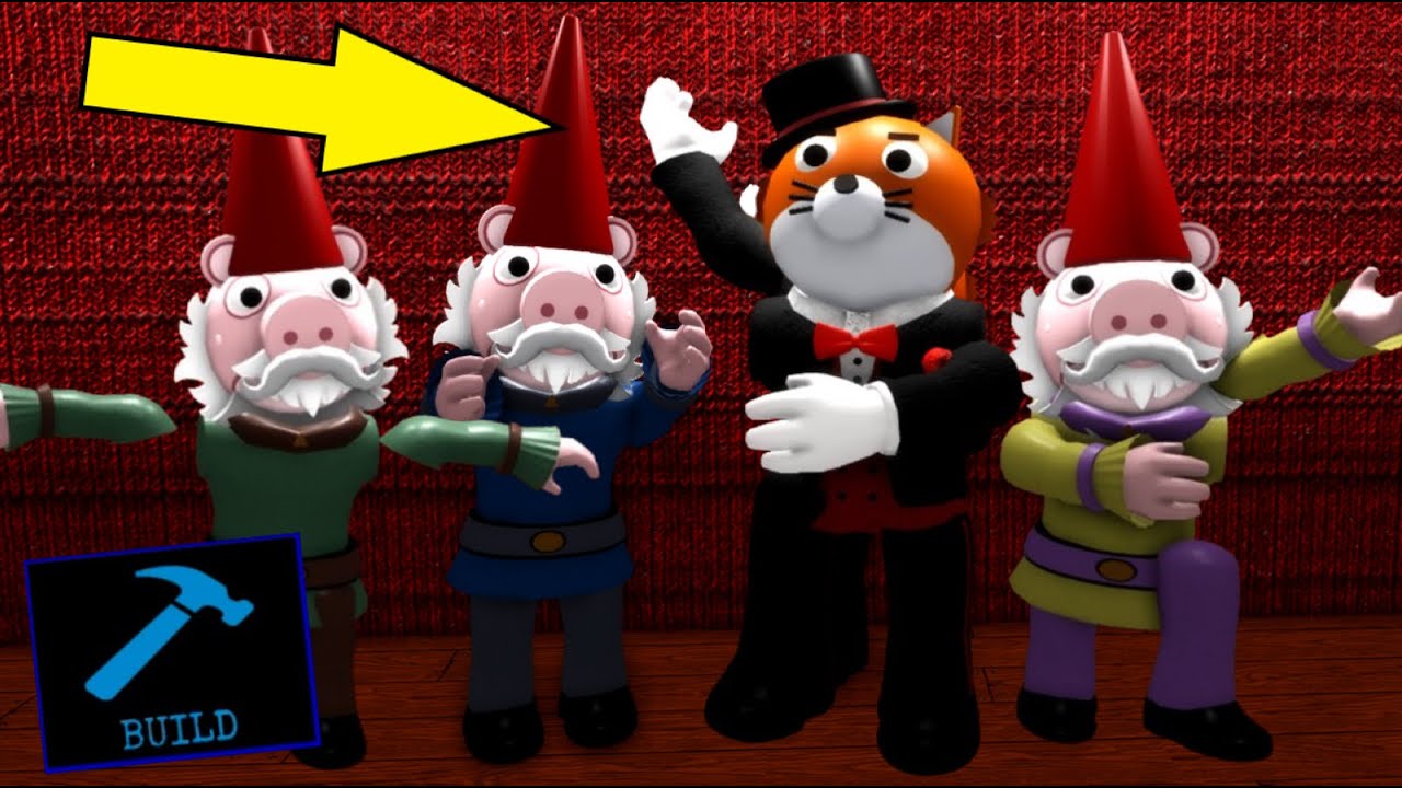 FELIX PERFORMER AND GUS BUILD MODE SKINS: PIGGY ADVENT CALENDAR DAY 3 ...