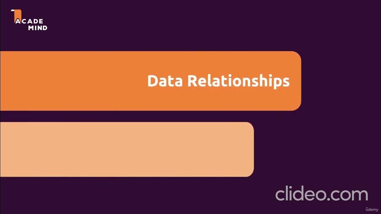 Data Relationships | Python Django - The Practical Guide - YouTube