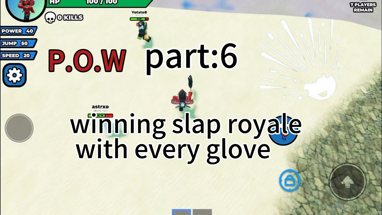 winning slap royale with every glove part 6 - YouTube