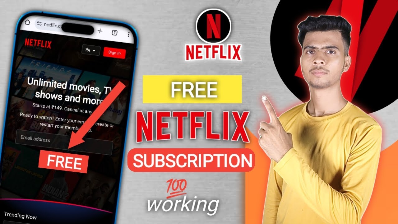 How To Use Netflix For Free in India | How toGet Free Netflix ...