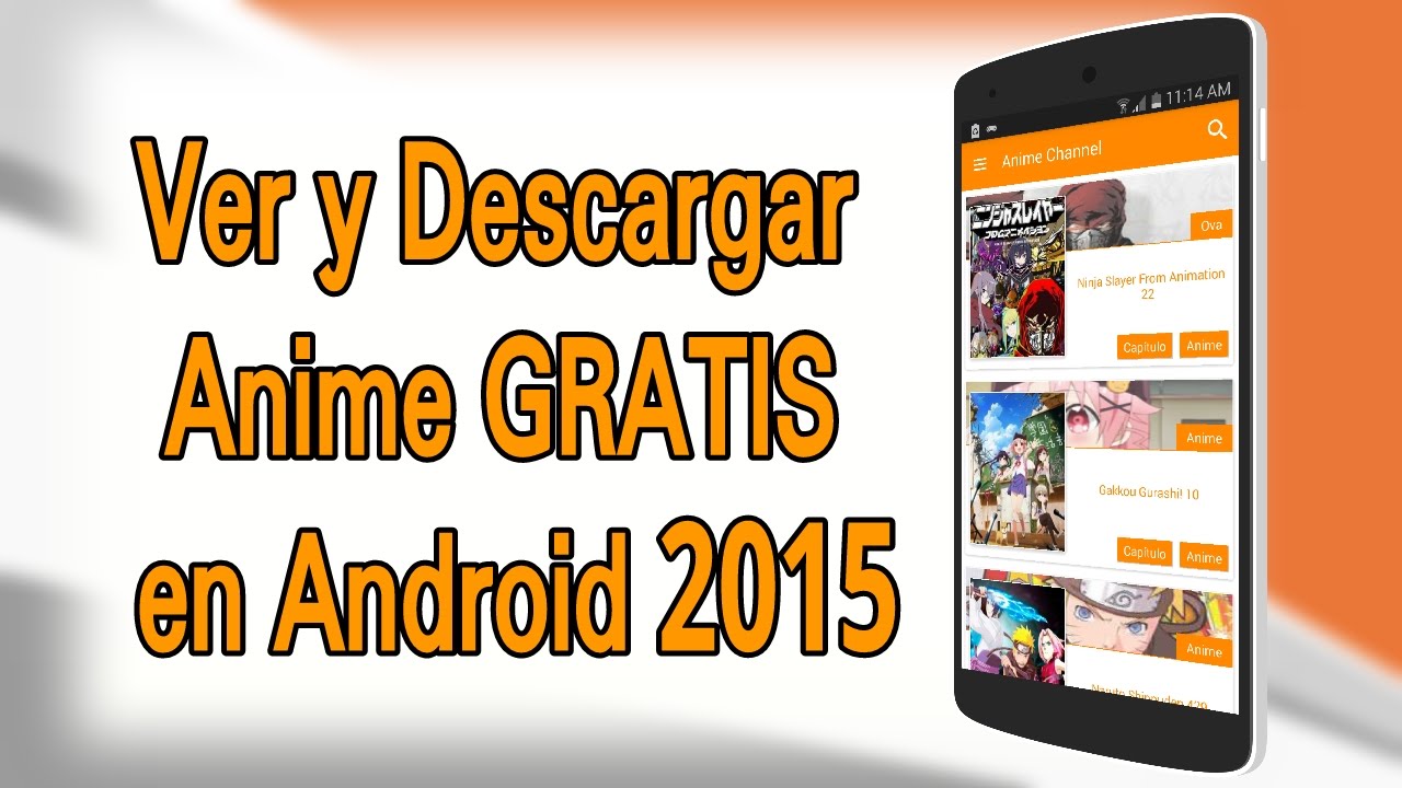 Ver y Descargar Anime GRATIS en Android 2016 - Master Android - YouTube