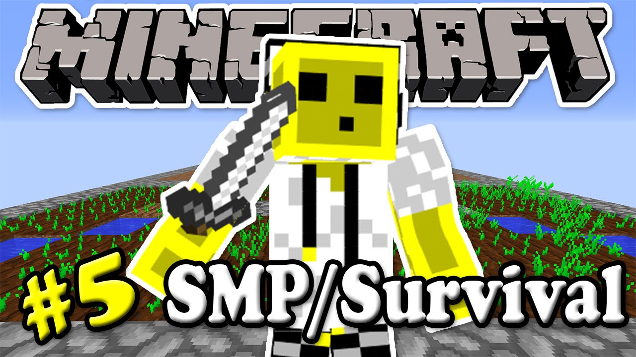 Minecraft: SMP/Survival #5 | Food Farms! - YouTube