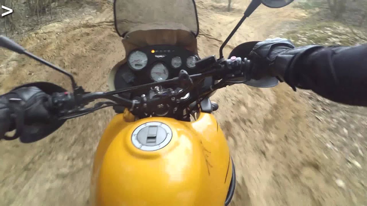 Tiger 885i na żwirowni - YouTube