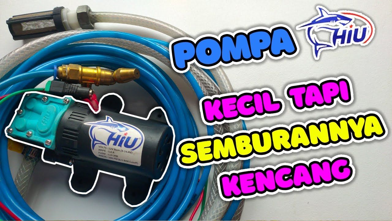 Review Pompa DC HIU Praktis Untuk Cuci AC Motor Dan Mobil Sendiri di ...