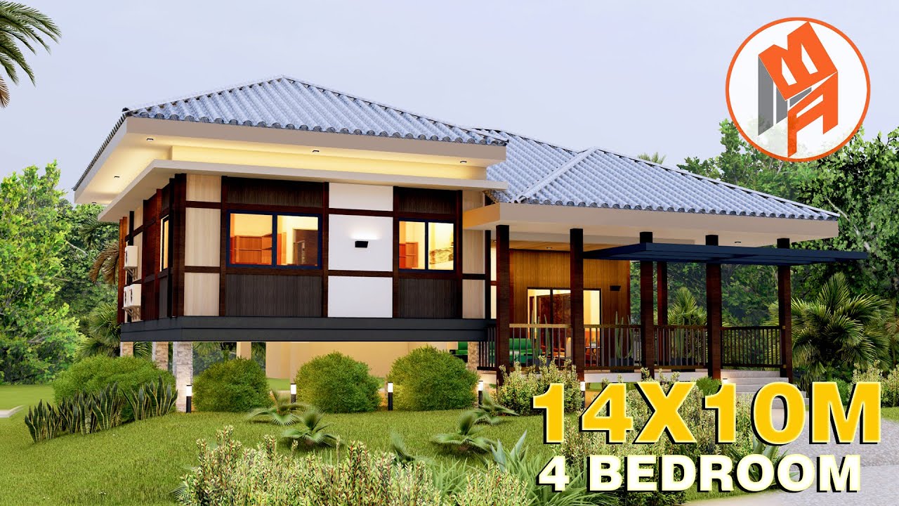 A Dreamy Elevated "Bukid" House - 4 bedroom - YouTube