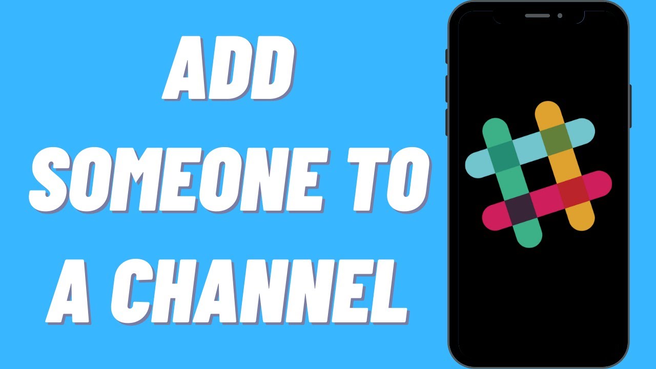 How To Add Someone To A Channel On Slack - YouTube