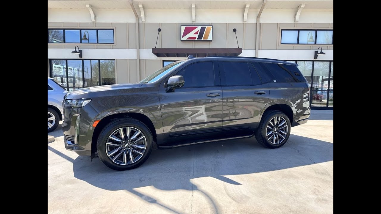 2021 Cadillac Escalade Sport in Dark Mocha Metallic/ SOLD!! - YouTube