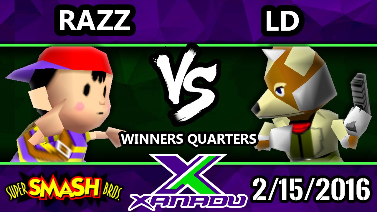 S@X 137 - LD (Fox) Vs. Razz (Ness, Captain Falcon) SSB64 Winners ...