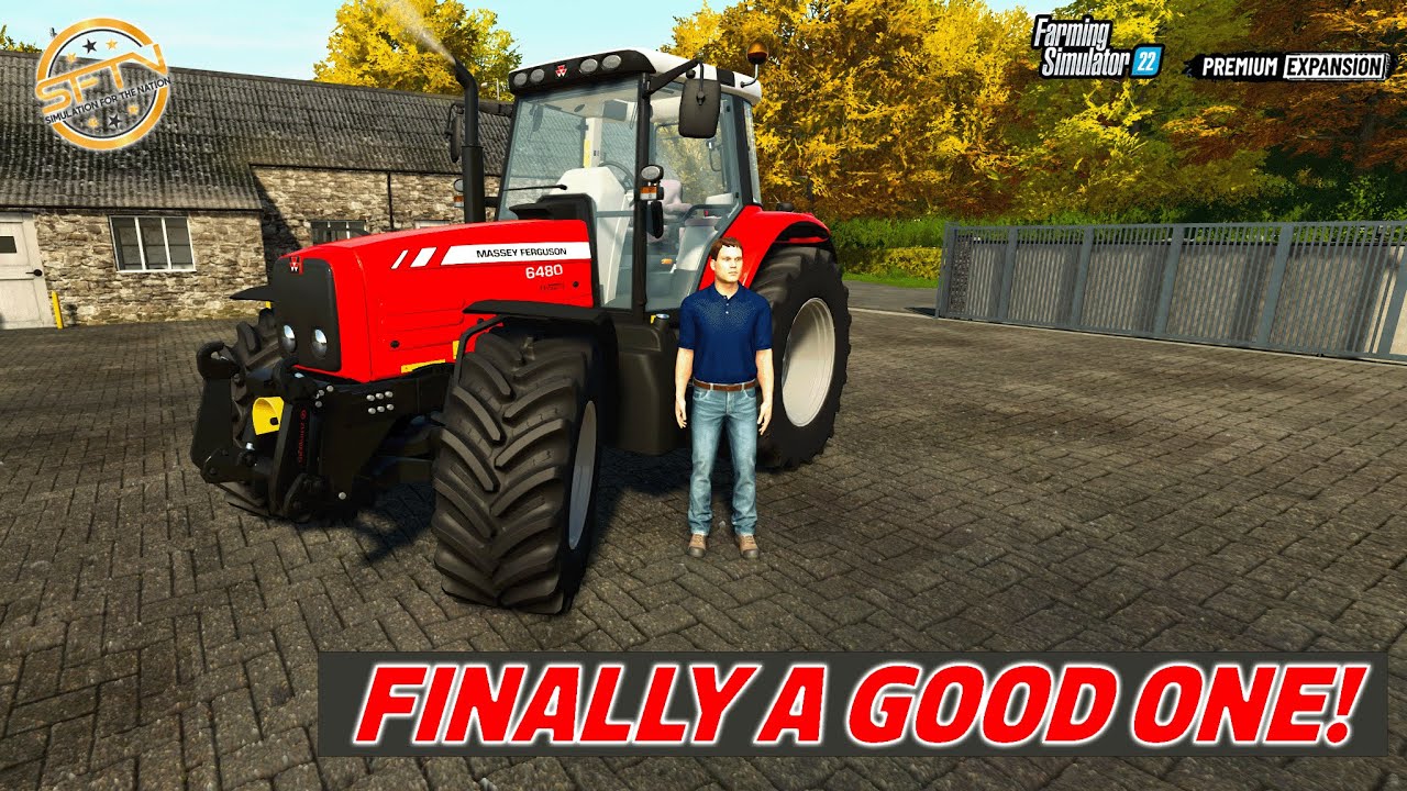 Massey Ferguson 6480 - Finally appears! Farming Simulator 22 Mod review ...