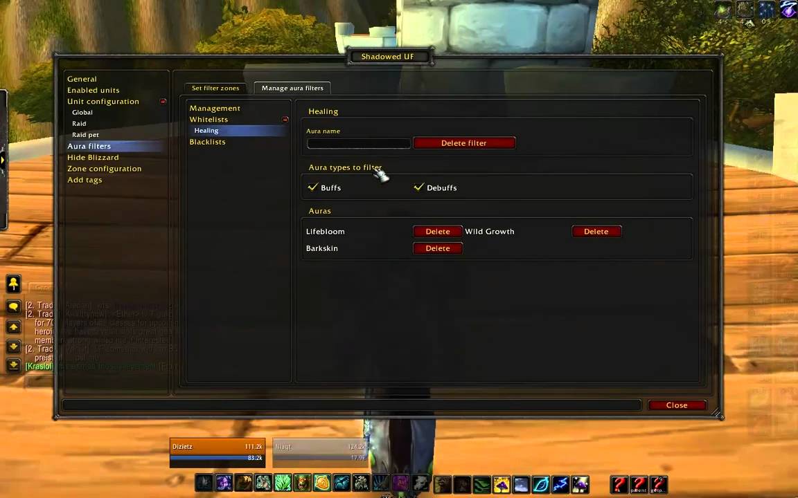 Buff / Debuff Filtering for Shadowed Unit Frames - An AJ PvP UI Tutorial - Part 5 - YouTube