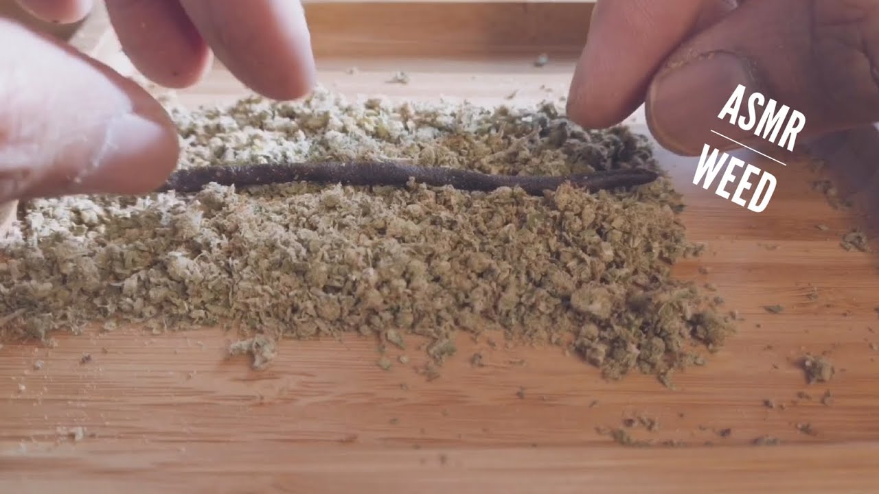 ASMR WEED - How to roll the Torch Joint - YouTube