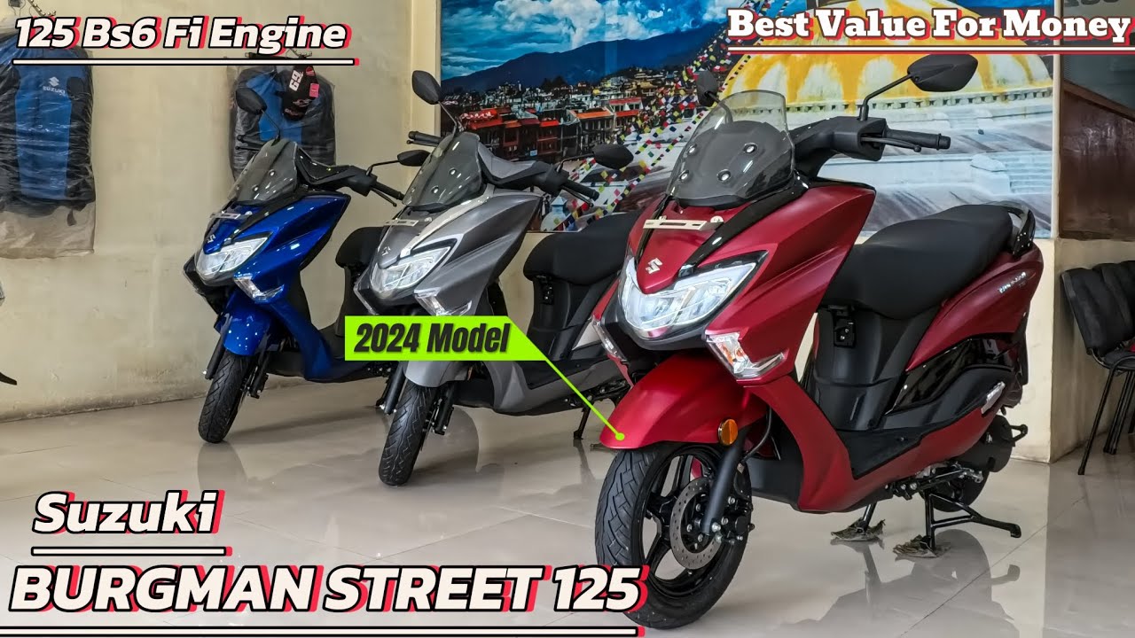 Suzuki Burgman Street 125 price in Nepal 2024🇳🇵| Suzuki Bergman Price ...