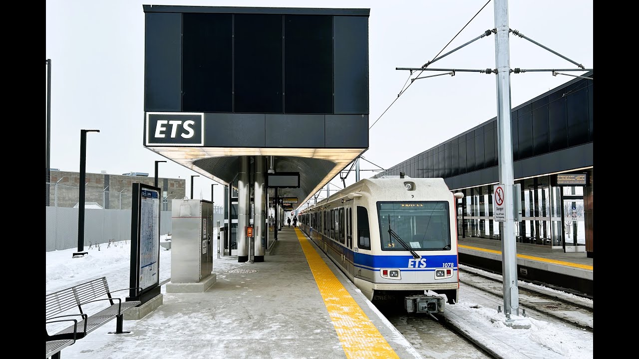 NAIT/Blatchford LRT Station - YouTube