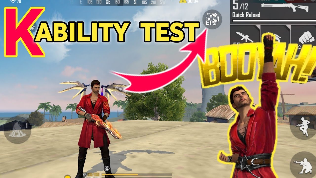 K Character Ability Test Free Fire | Kashmir Character Ability Test ...