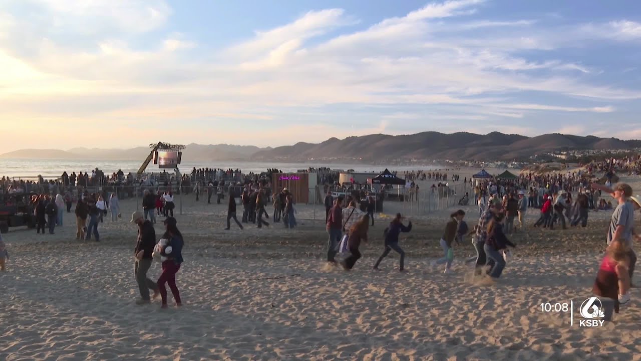 4th annual 'Break-a-Wave' rodeo takes place at Pismo Beach - YouTube