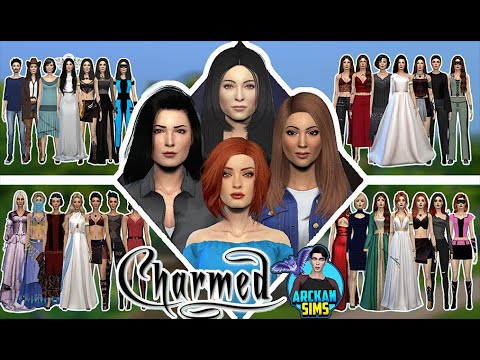 CHARMED, PART 5 // FINAL VIDEO (transformations) - Sims 4, Create a Sim ...
