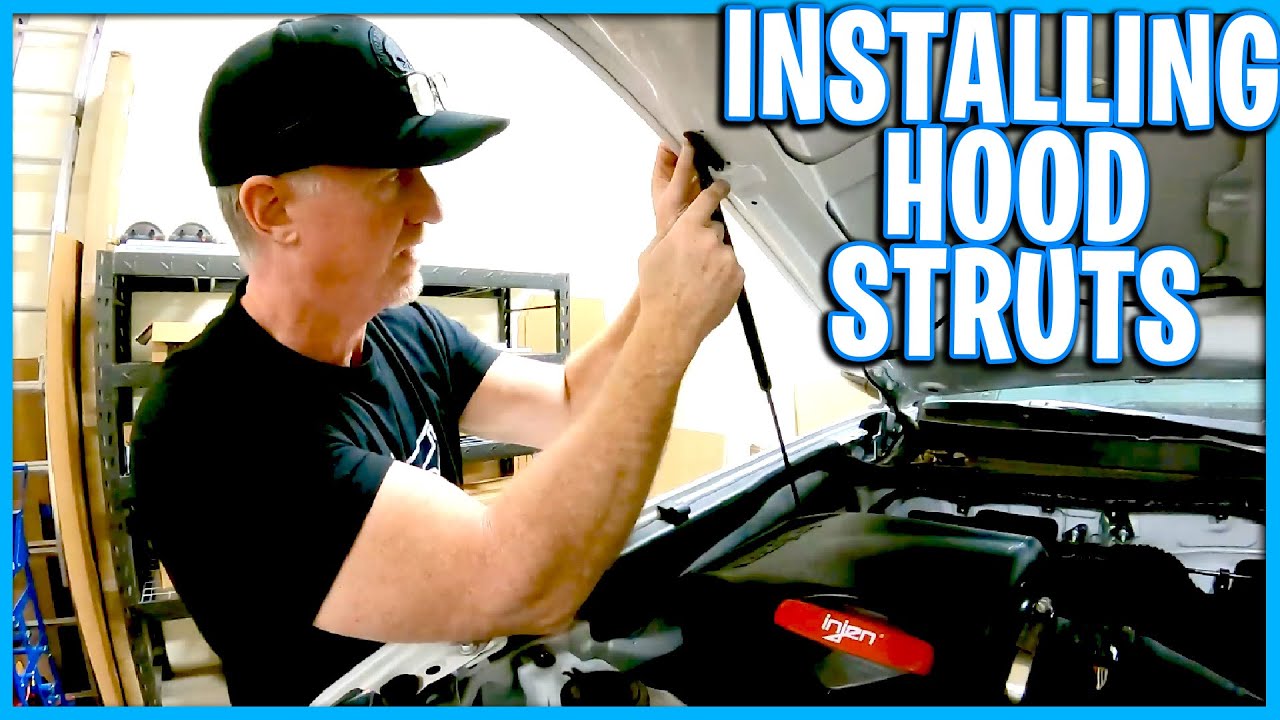 How to install hood struts on a 2022 Toyota Tacoma eps7 Are you tired ...