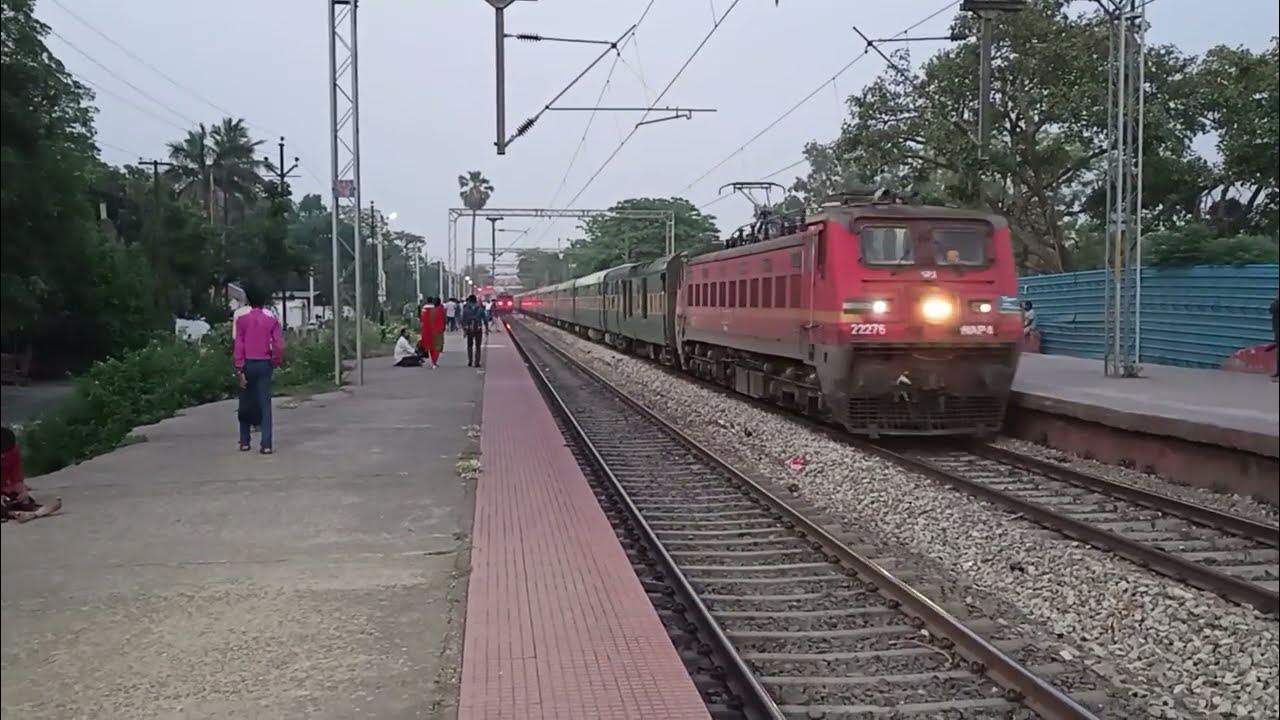 22405/Bhagalpur - Anand Vihar Terminal Garib Rath Express With WAP-4 - YouTube