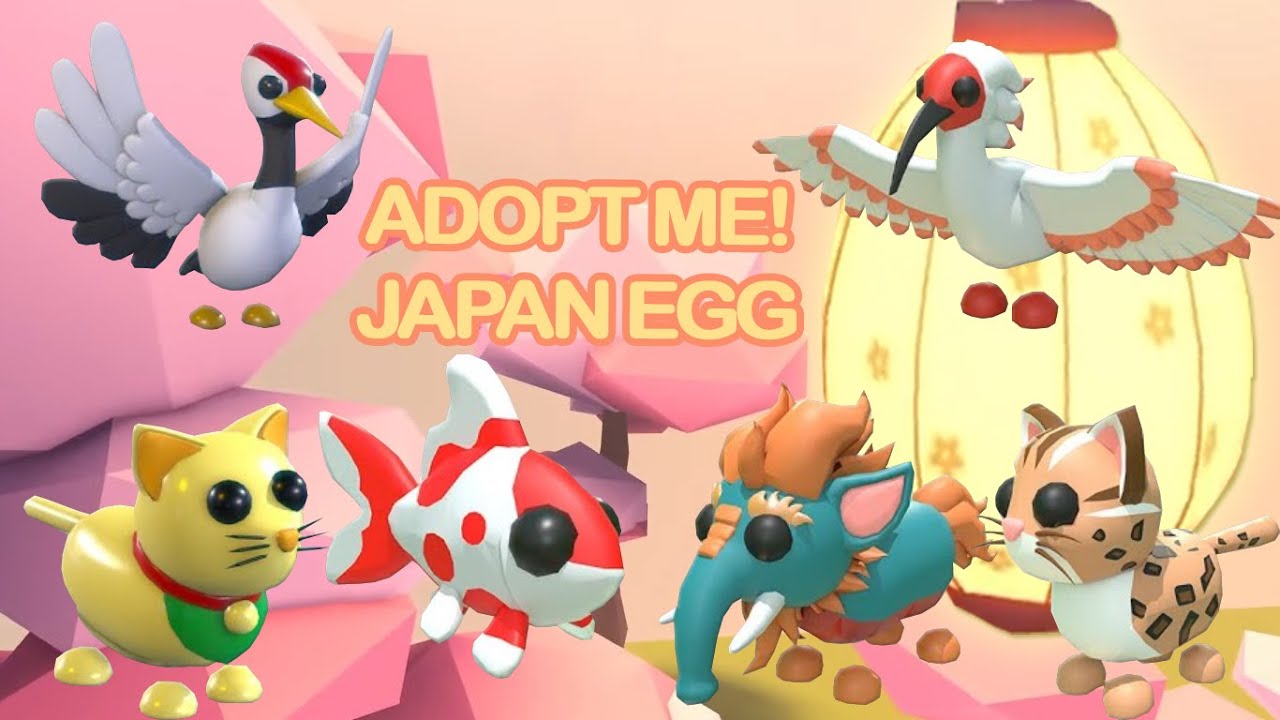 Legendary Japan Egg Double Bucks and Aging Weekend Adopt Me Roblox # ...