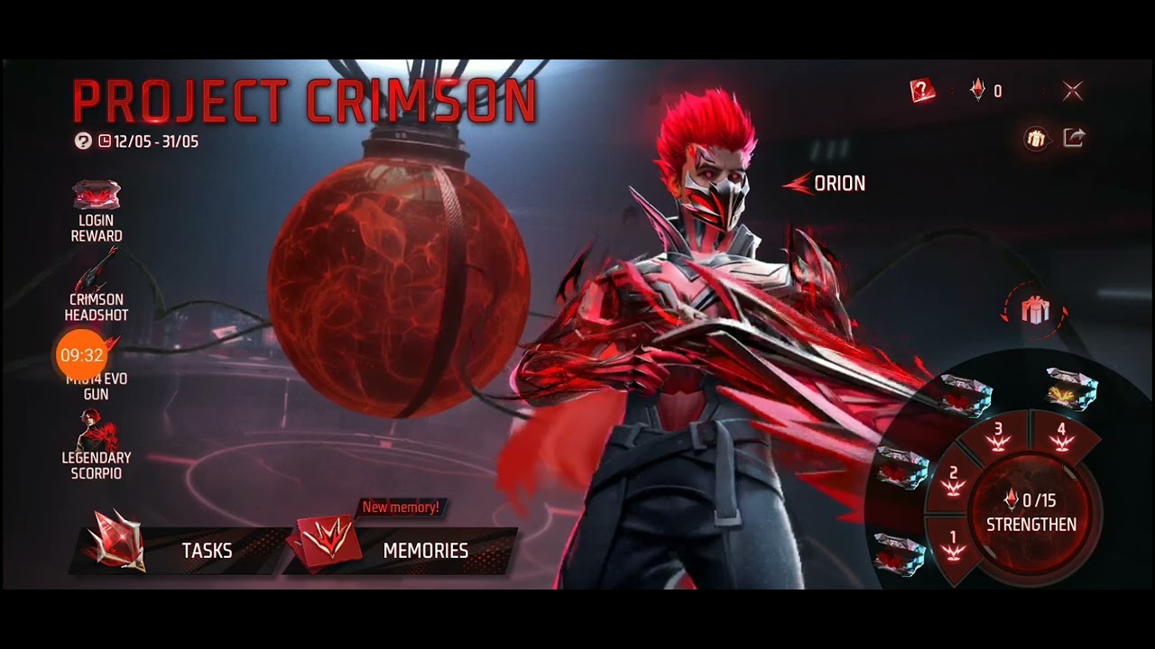 I get Orion character in free fire max - YouTube