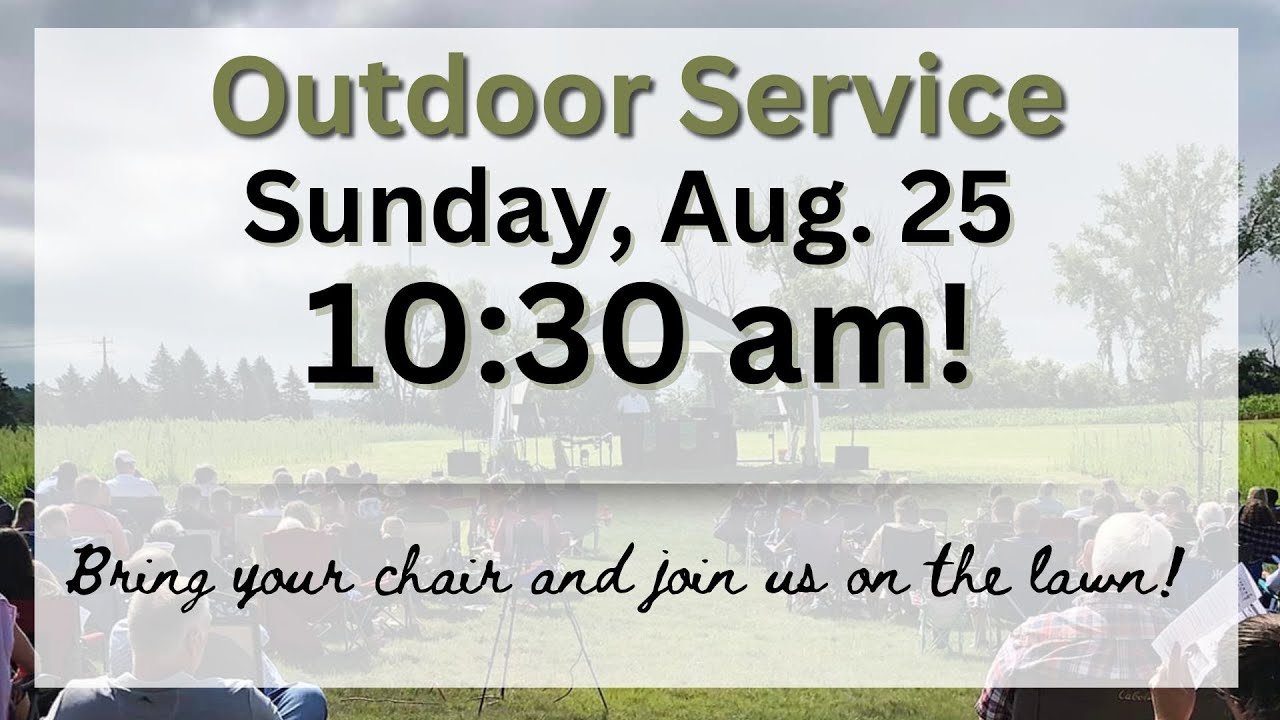 8/25/24 FaithPoint Outdoor Worship Service LIvestream - YouTube