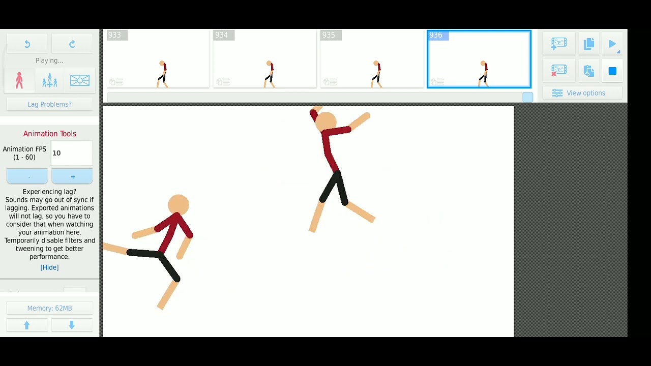 full video.my first stickman animation - YouTube