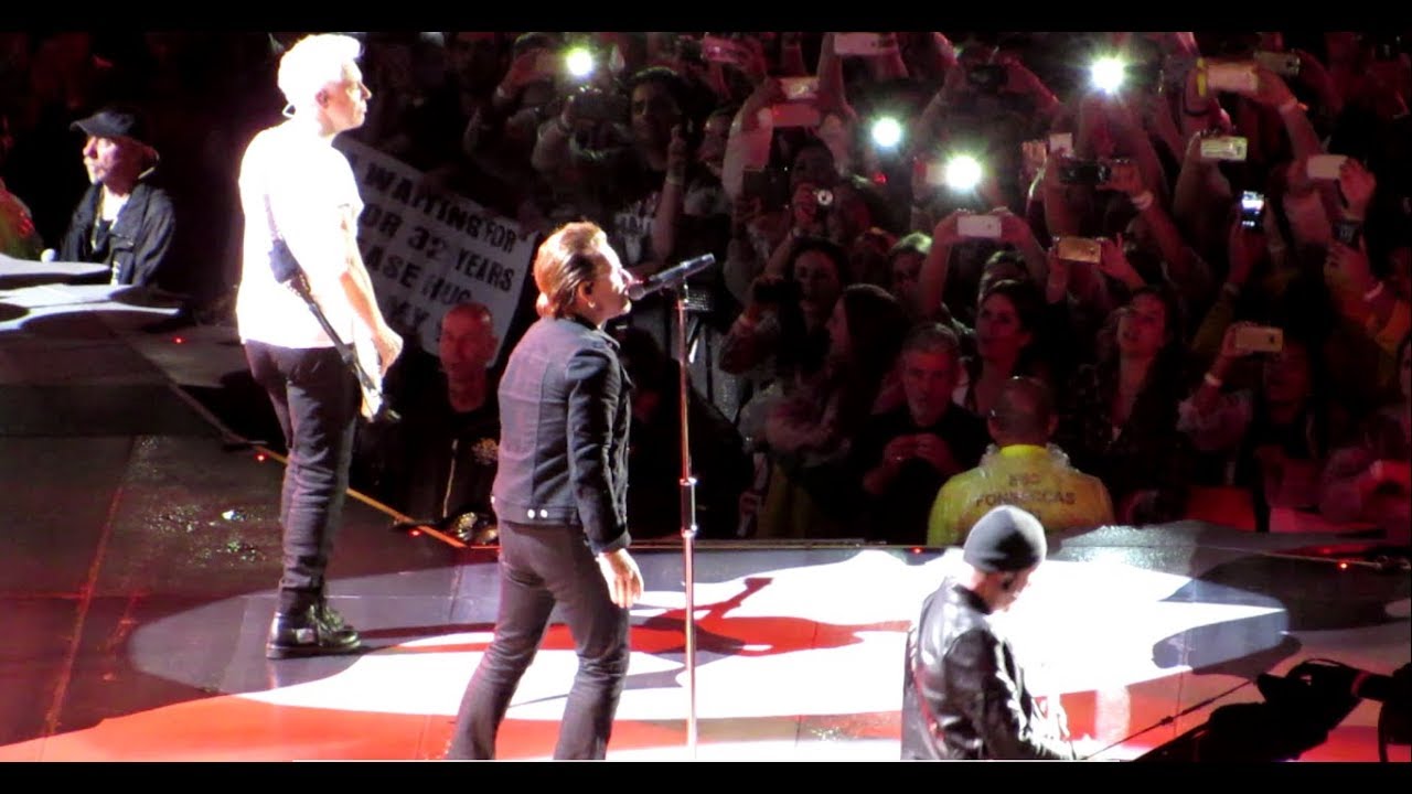 U2 - Backstage Footage & Sunday Bloody Sunday - Oct,22nd 2017 - Live in ...