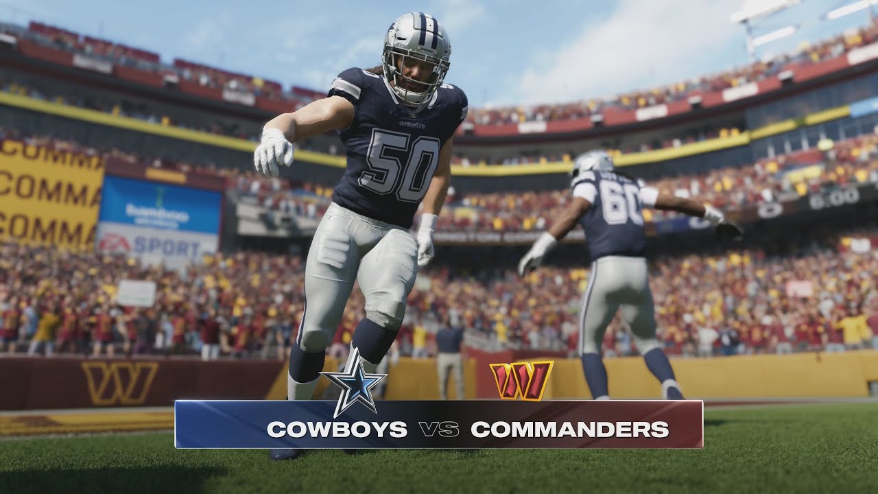 Madden NFL 25 (Xbox Series X) - Dallas Cowboys v Washington Commanders ...