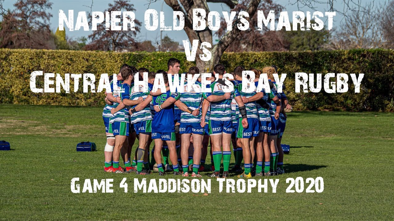 Napier Old Boys Marist Vs Central Hawke's Bay Rugby and Sports - Game 4 ...