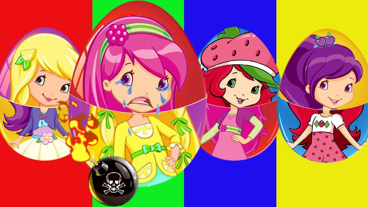 NEW Surprise Eggs Wrong Heads Strawberry Shortcake Berry Bitty ...