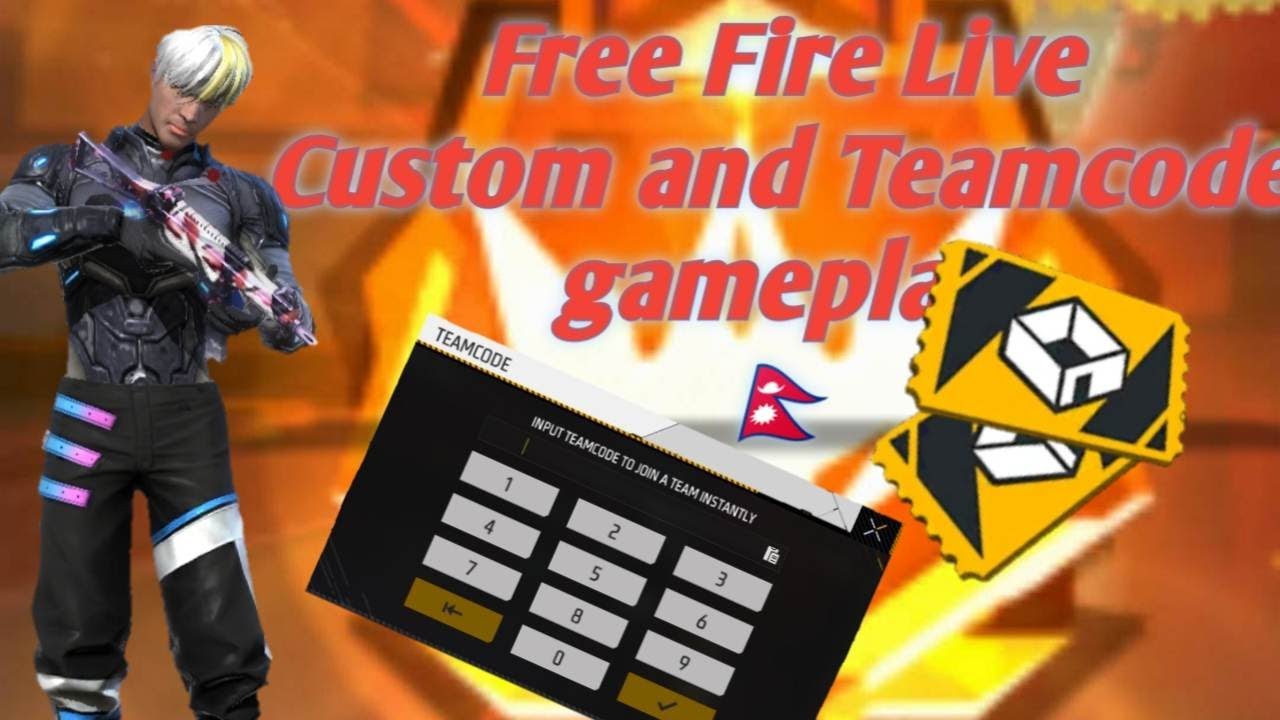 Free Fire Live Custom And Teamcode | NP🇳🇵 - YouTube