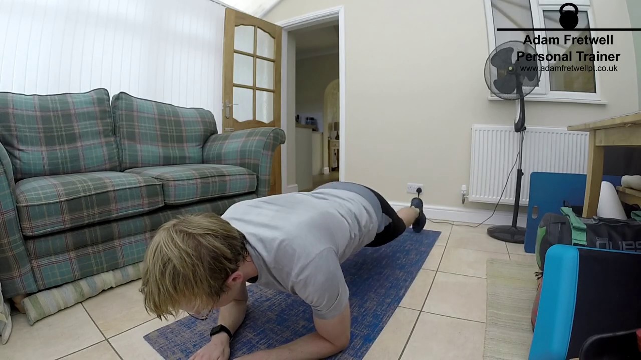 Hip Drop Plank - YouTube