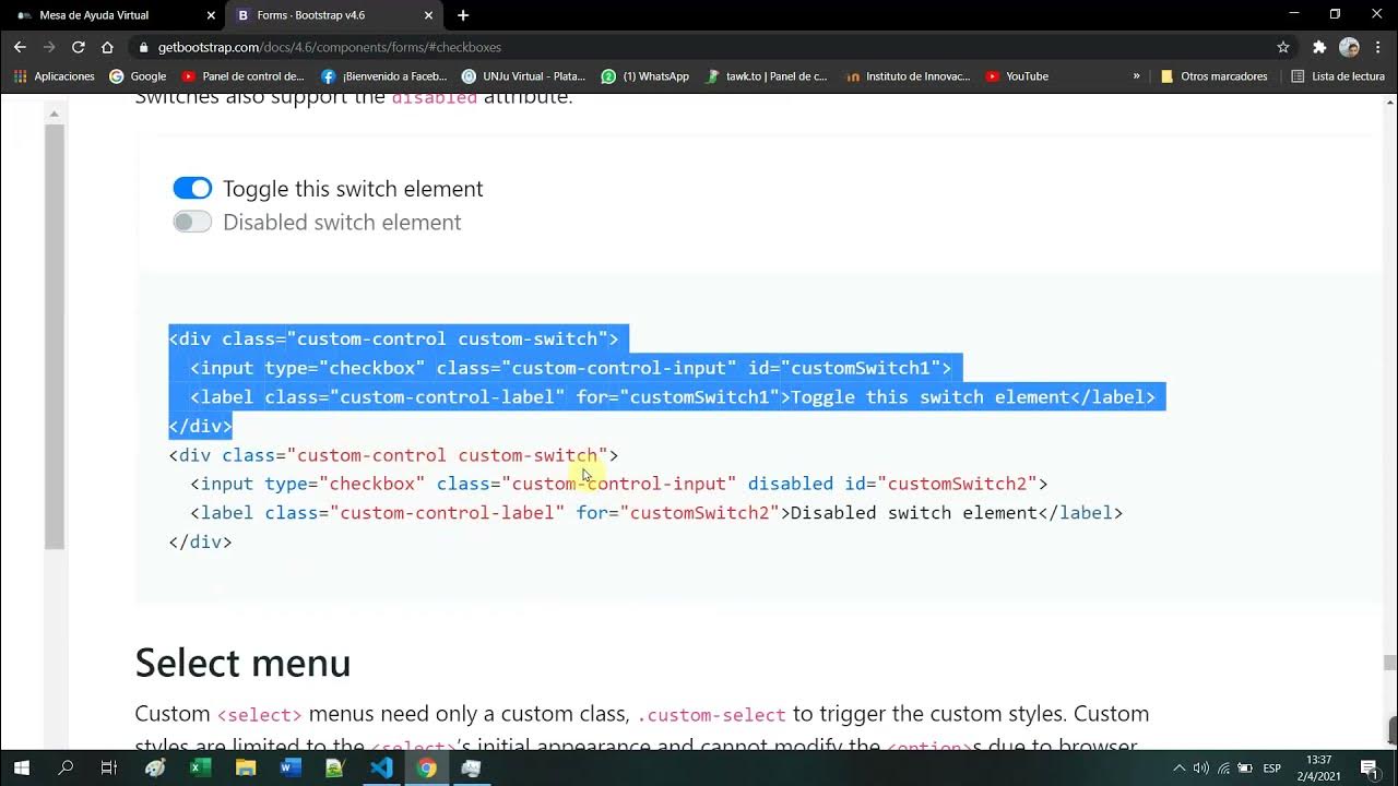 3 formulario en angular checkbox y array para guardar opciones - YouTube