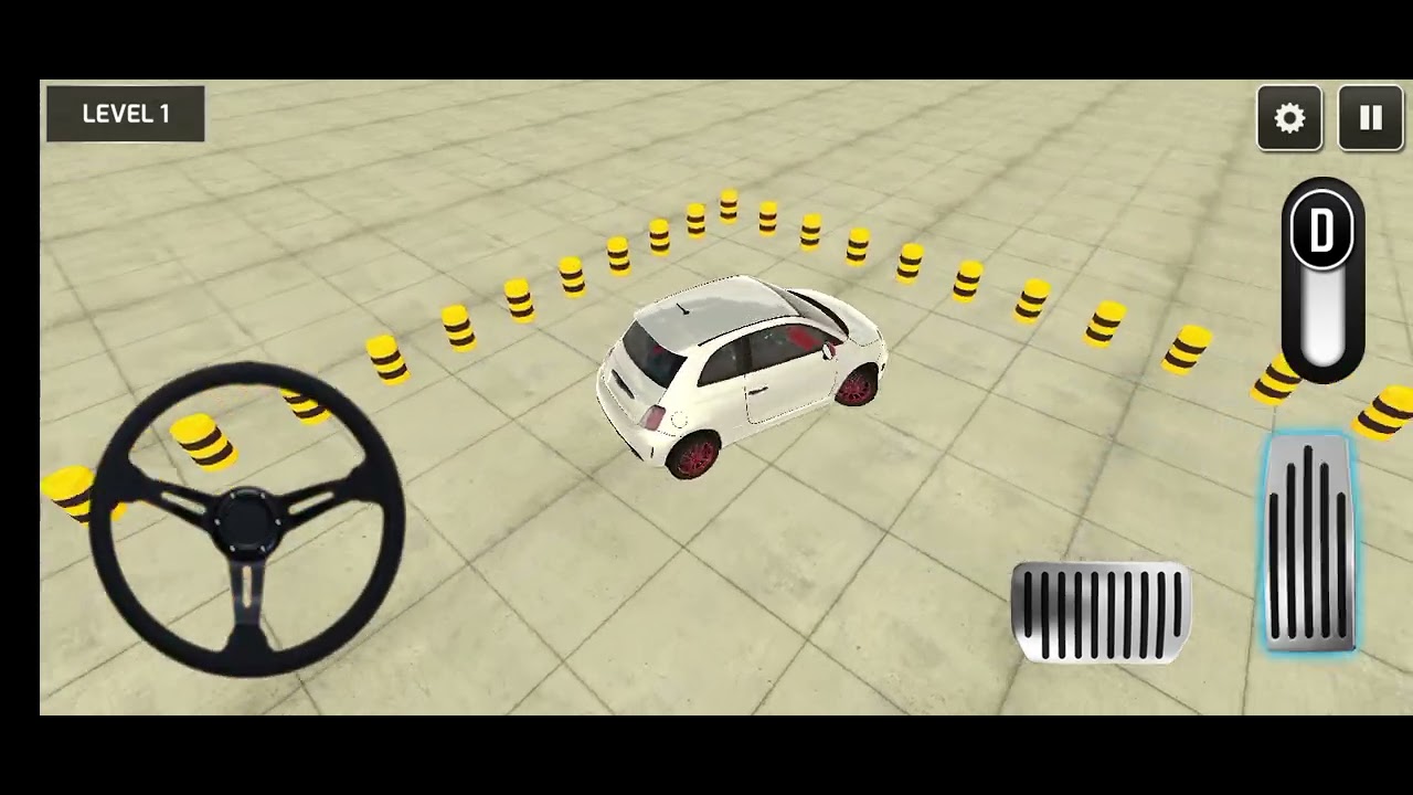 car driving school lessons simulations Lesson 96 level 1 - YouTube
