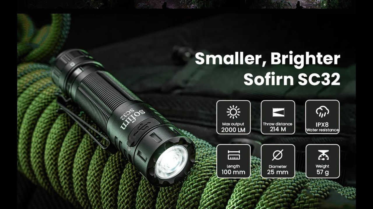 Sofirn SC32 - YouTube