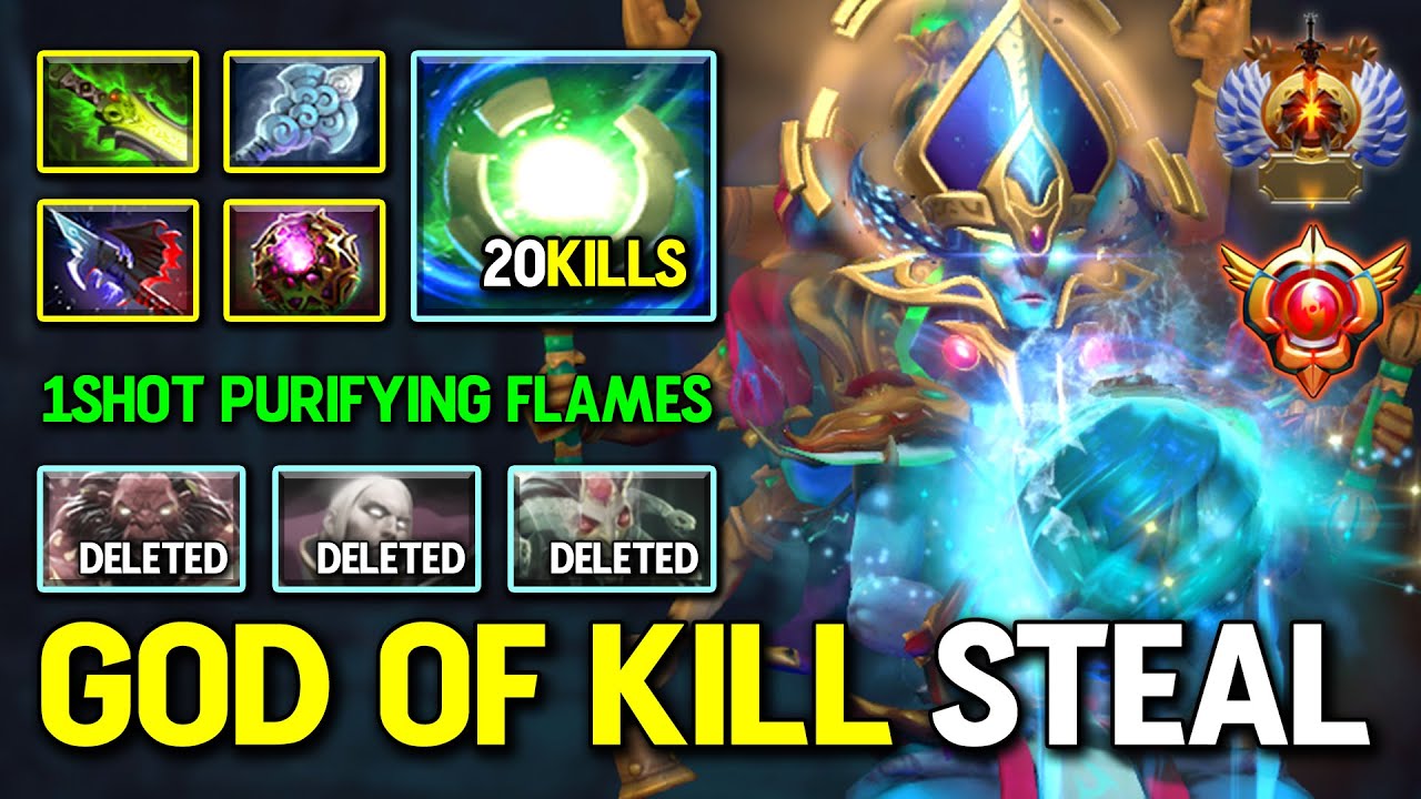 TRULY BECOME GOD OF KILL STEAL Hard Support Oracle 20Kills Brutal 1Shot ...