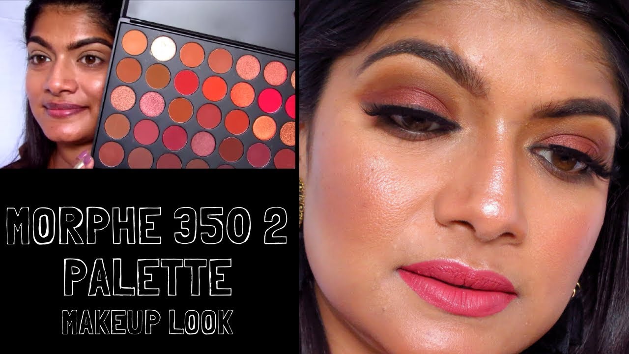 MORPHE 350 2 PALETTE MAKEUP LOOK - YouTube