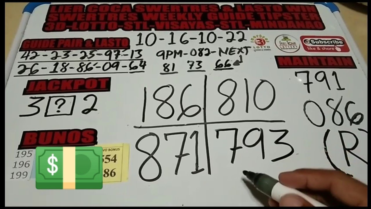 SWERTRES HEARING TODAY UPDATE GUIDE OCTOBER 11 BEST COMBINATION WEEKLY ...