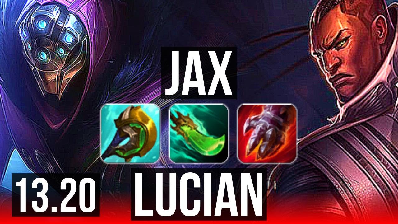 JAX vs LUCIAN (TOP) | 9/0/7, Legendary, 400+ games | EUW Grandmaster ...