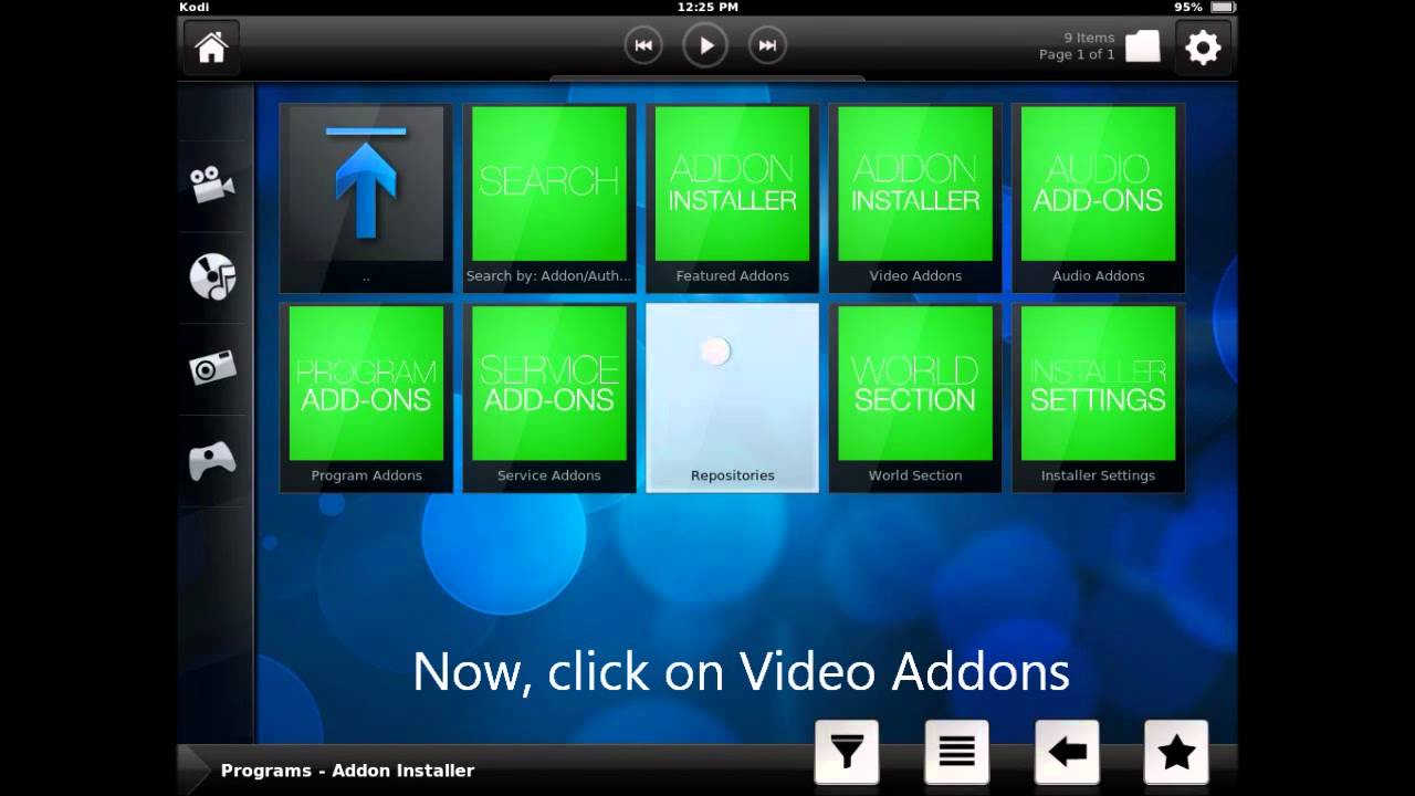 install Phoenix addon to XBMC (KODI) for iOS/iPad/iPhone - YouTube