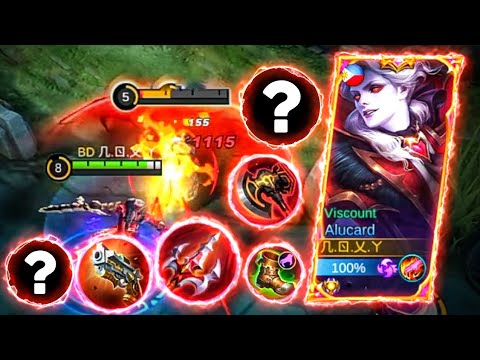 ONE HIT BUILD ALUCARD, BEST BUILD AND EMBLEM | MLBB 2021 | NEW META ...