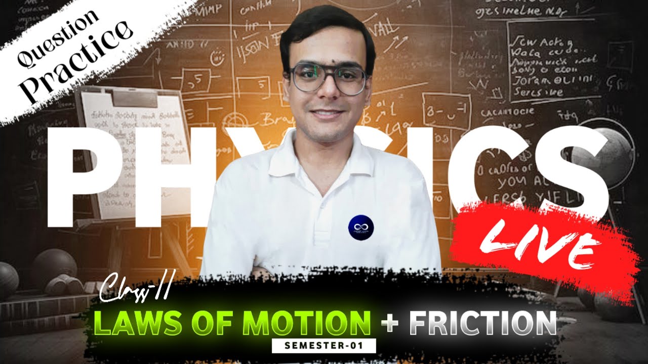MCQ Mini Marathon – Laws of Motion & Friction | Class 11 Semester 1 ...