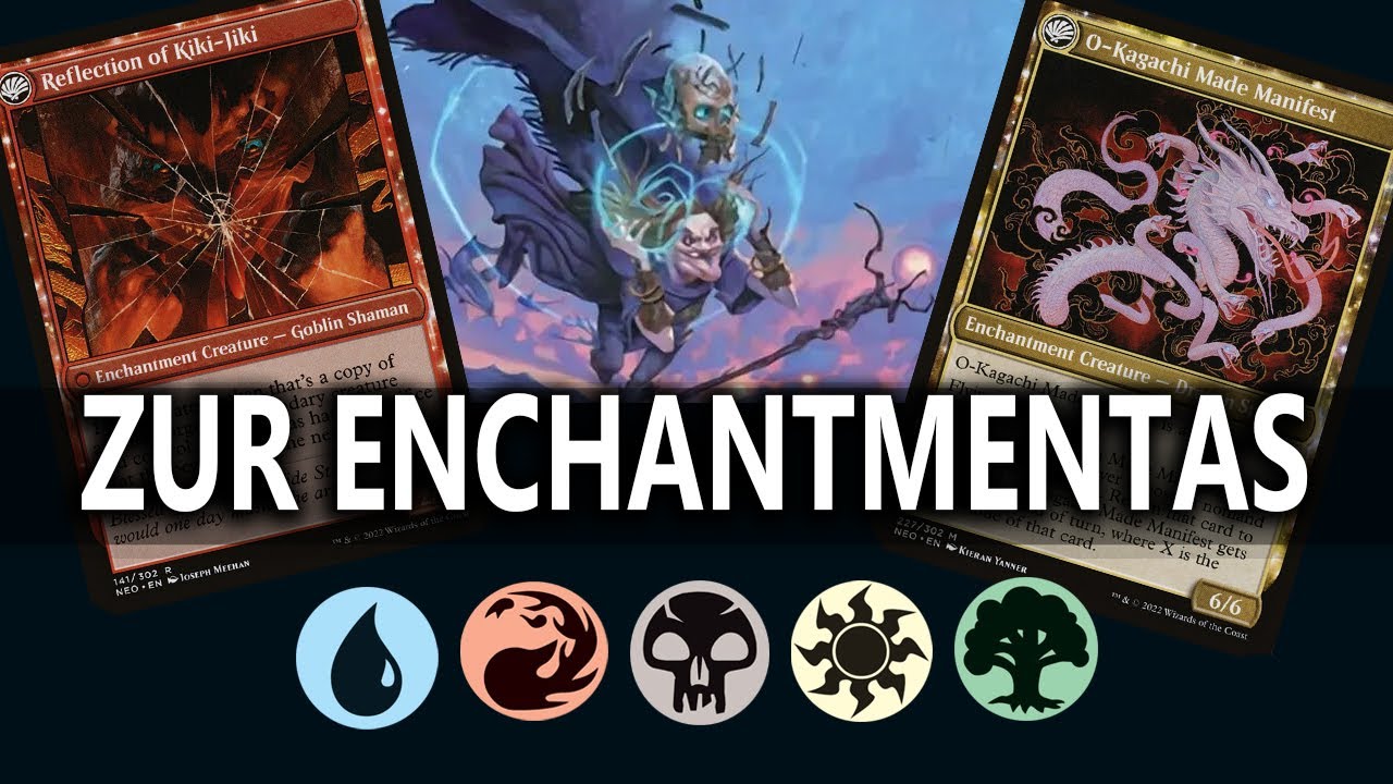ZUR IS NUTS | 5 Color Enchantments | MTG Arena Standard BO1 Ranked ...