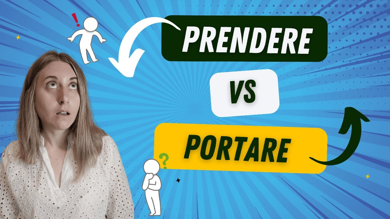 The #1 Mistake English Speakers Make in Italian: Prendere vs Portare ...
